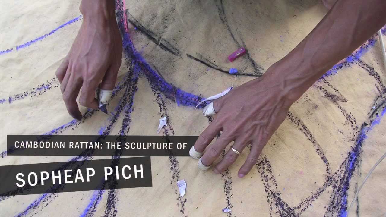 Cambodian Rattan: The Sculpture of Sopheap Pich - YouTube