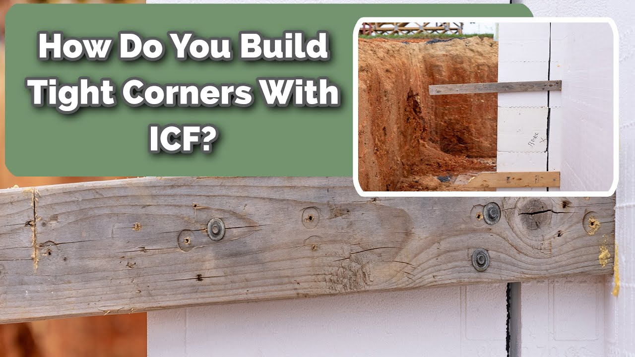 How do you Build Tight Corners with ICF? - YouTube