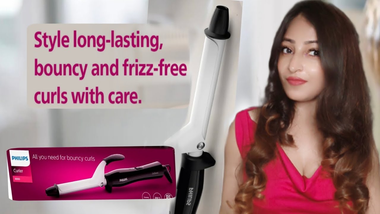 Unboxing Philips Hair Curler BHB862 | Philips Hair Curler review | How ...