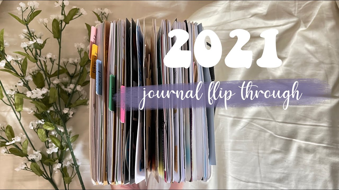 2021 journal flip through vol. 1 - YouTube