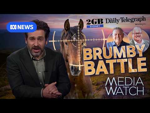 Wild horse cull has some media figures chomping at the bit to oppose it | Media Watch