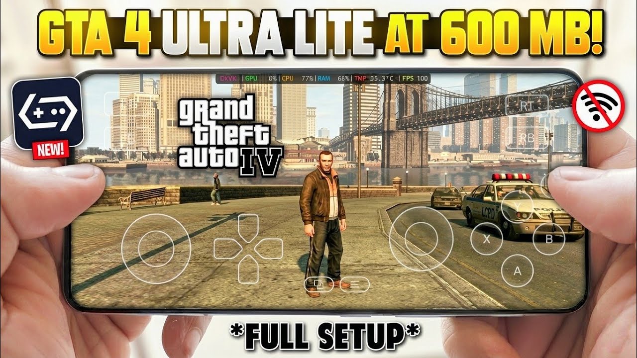 🤯 Final GTA 4 EXTREMELY LITE 600 MB Version on Mobile! | GTA IV Lite ...