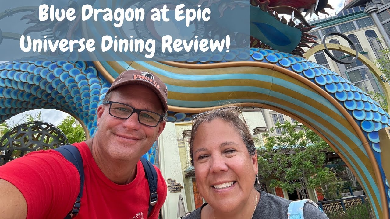 The Blue Dragon Restaurant at Epic Universe Dining Review! - YouTube