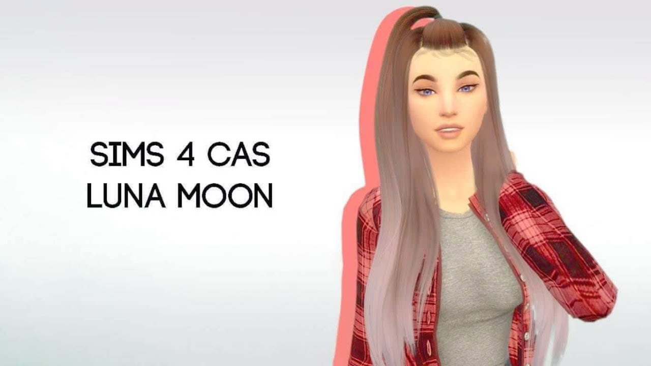 The Sims 4: Create A Sim - Luna Moon 🌙 - YouTube