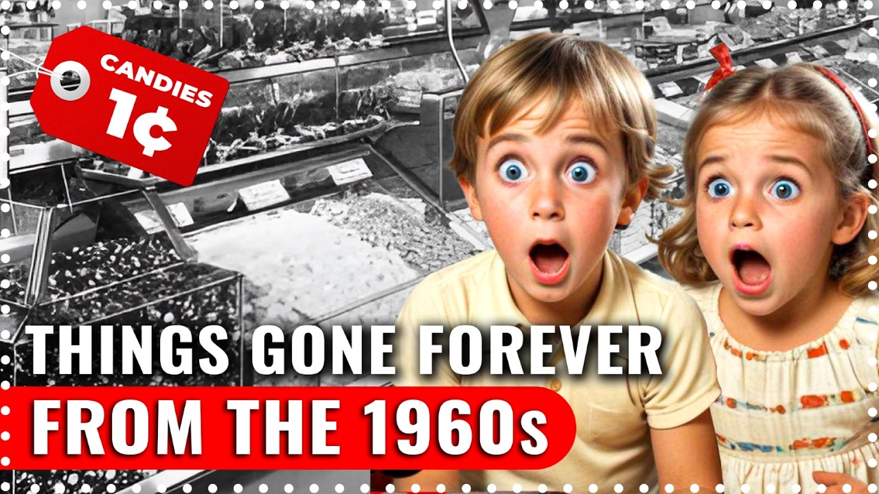 1960s Items That Disappeared FOREVER! - YouTube