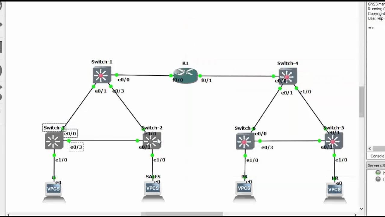 33-Switching: Spanning Tree Protocol Configuration Part 1 - YouTube