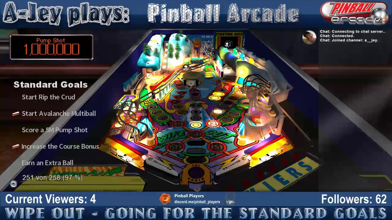 Pinball Arcade - Wipe Out: Standard Goals - YouTube