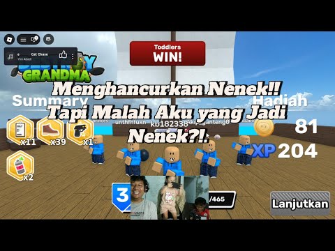 Menghancurkan Nenek!! Tapi Malah Aku yang Jadi Nenek?! Bocol & Boban Ngamuk! 😂 | Roblox Indonesia