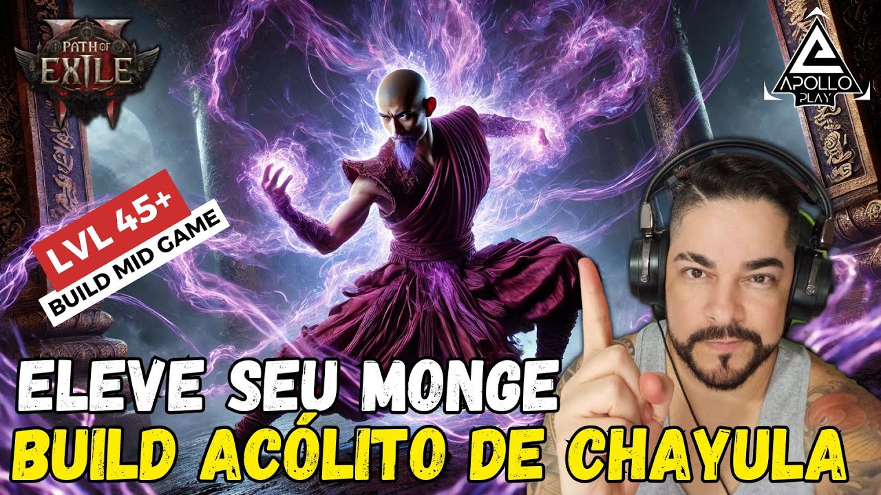 Descubra a Build de Monge Acólito de Chayula com dois sinos! - YouTube