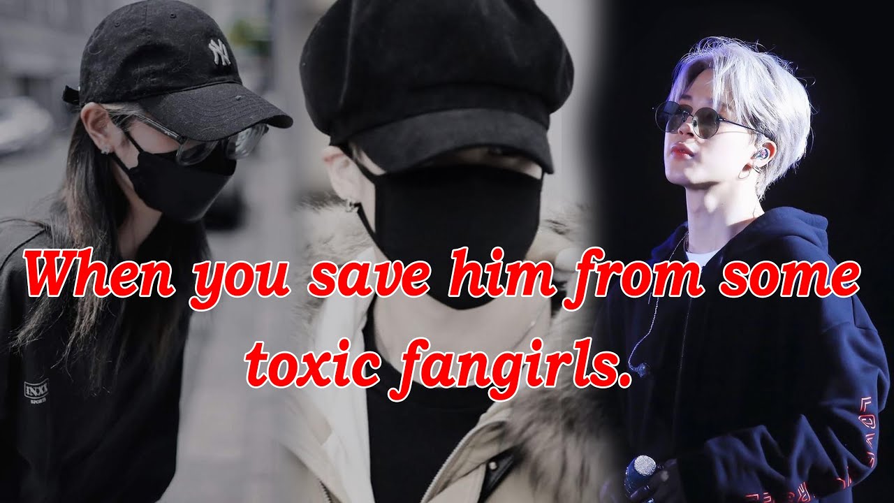 When you save him from some toxic fangirls - YouTube