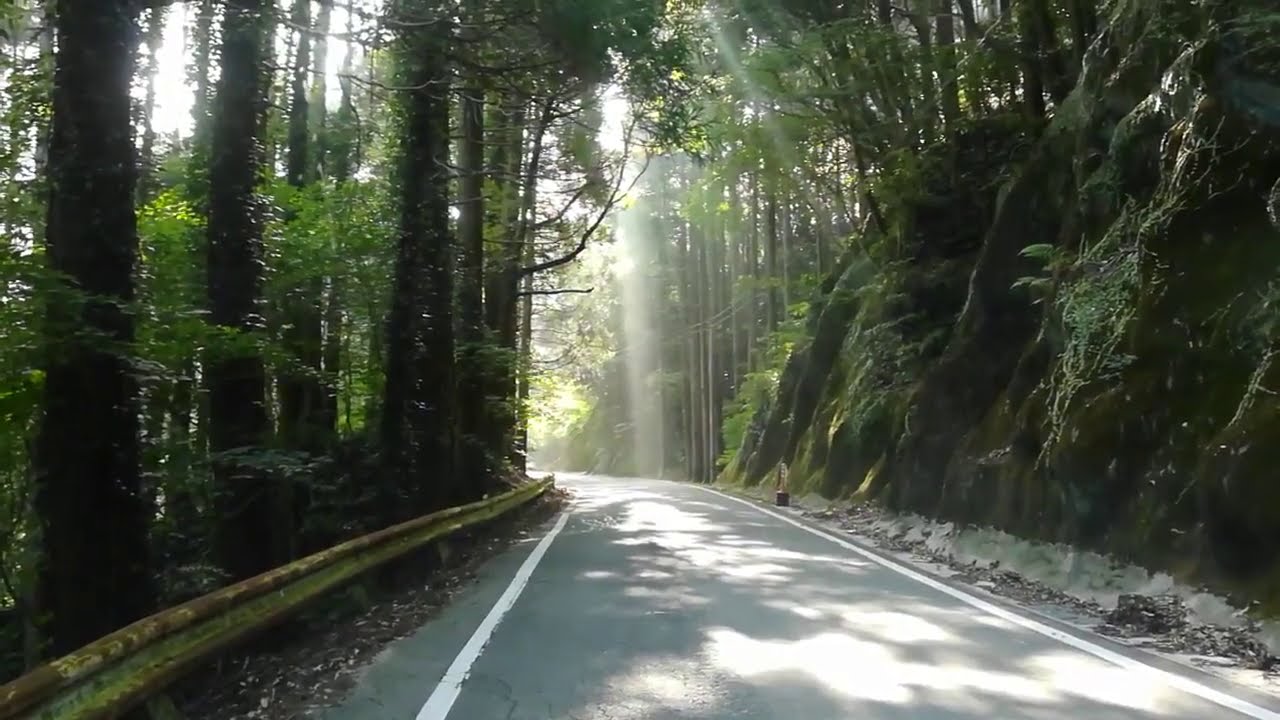 Mountain path in Kushima City（Miyazaki Prefecture, Japan) - YouTube