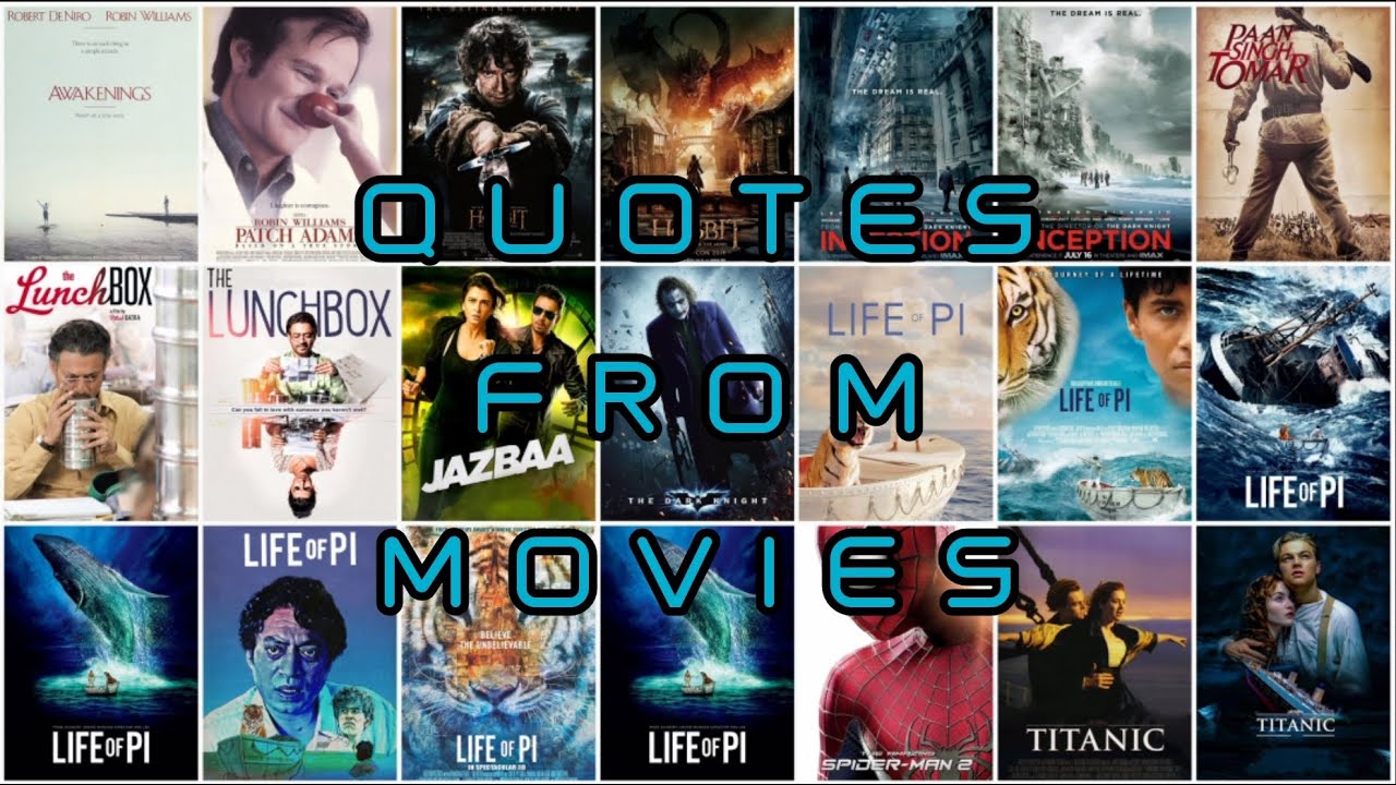 Fear is Life`s Only True ......... / 21 Famous Movies Quotes 004 - YouTube