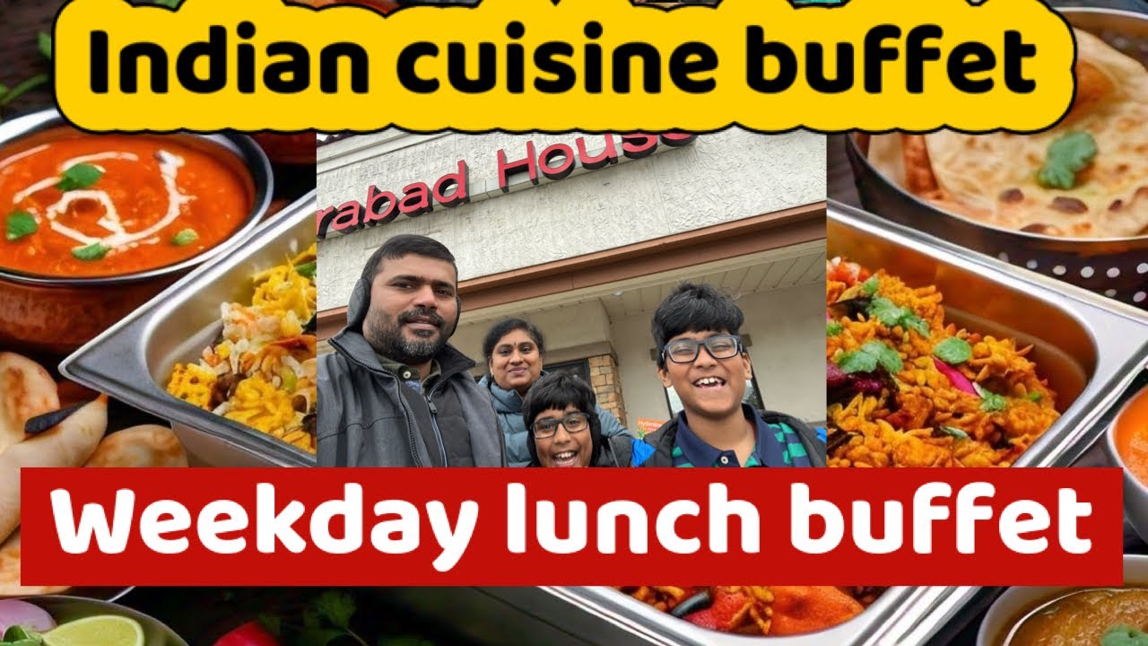Weekday lunch buffet at Hyderabad house, Castleton, Indianapolis ...