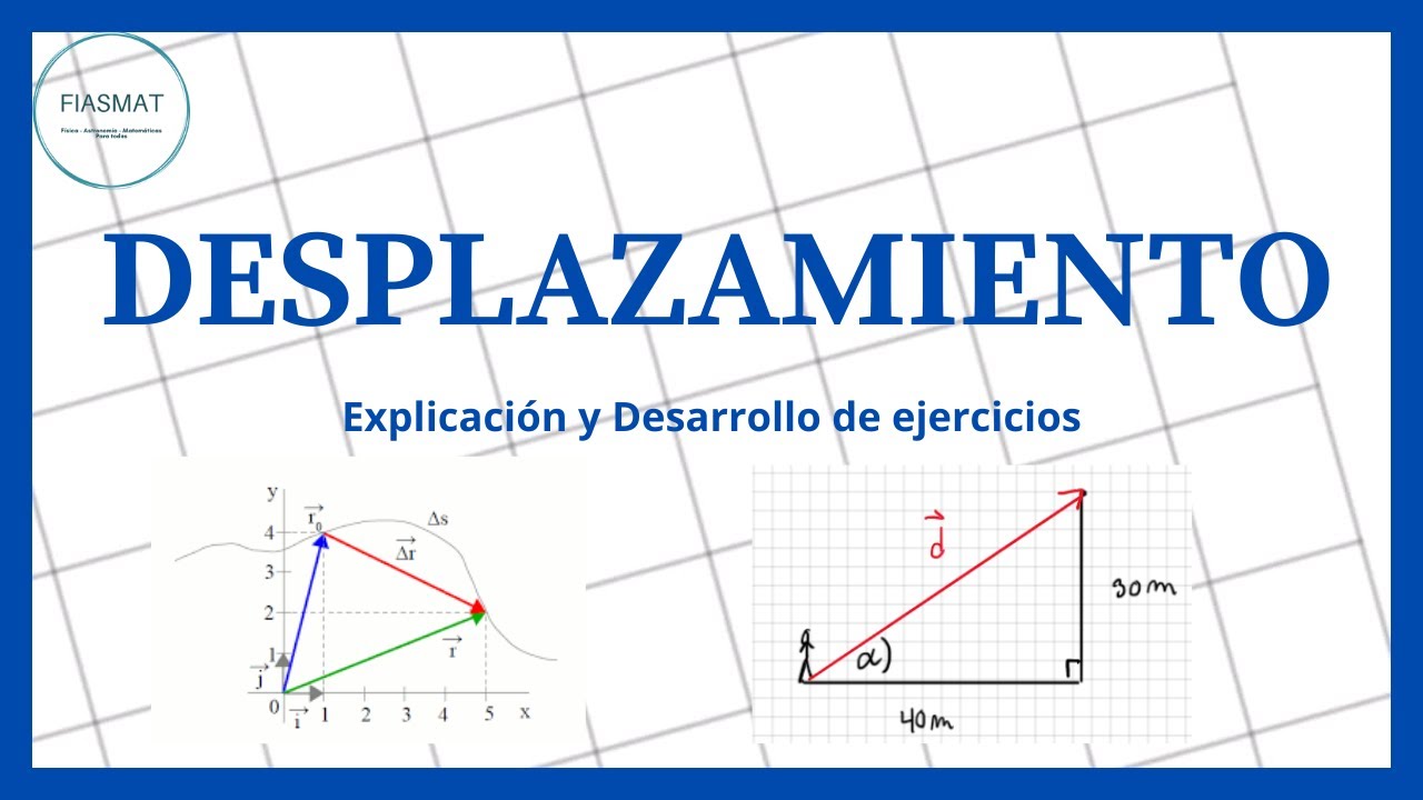 Calculando Del Vector Desplazamiento Ejemplo 2 Youtub