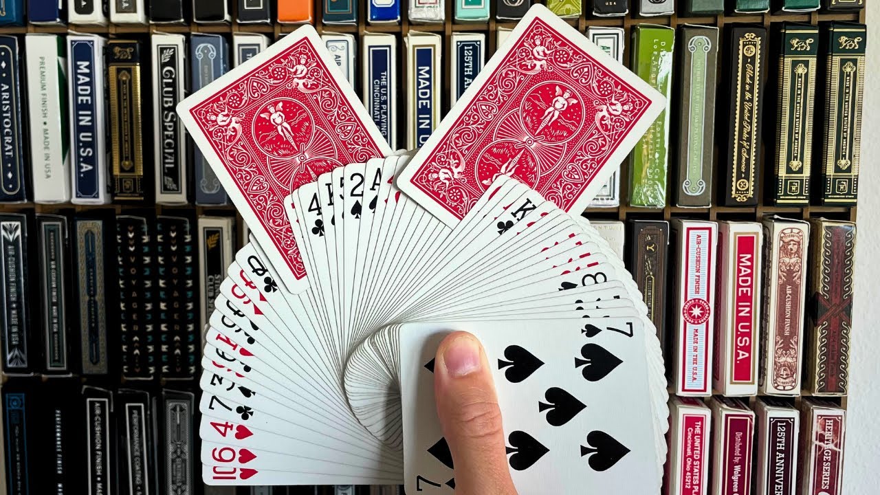 How to do the FASTEST Card Trick Ever - YouTube