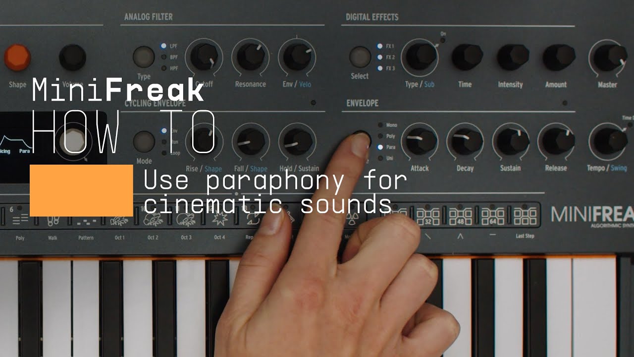 How to | MiniFreak / MiniFreak V - Cinematic Patches - YouTube How to | MiniFreak / MiniFreak V - Cinematic Patches - YouTube