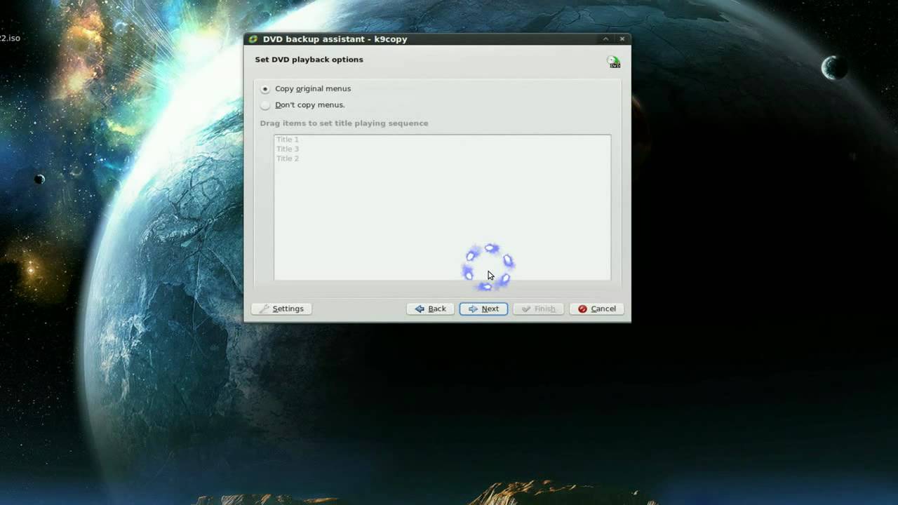 DVD to DVD Backup - K9copy - Linux Mint 6 - YouTube