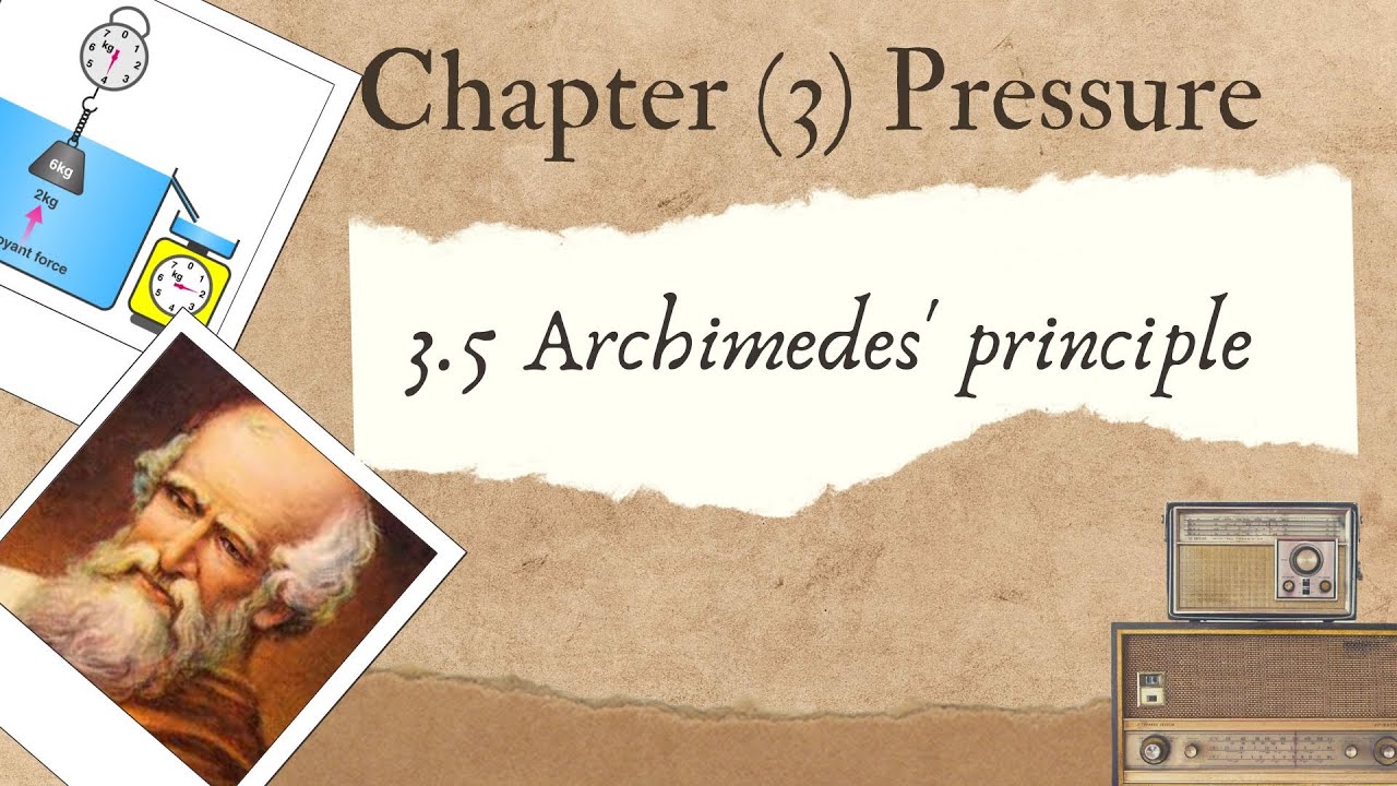 Grade (11) Physics (စနစ်သစ်) Chapter (3) Pressure (Part 3) - YouTube