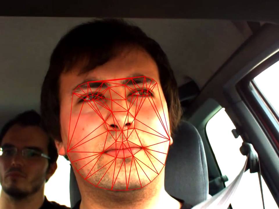 Facial Motion capture while Driving a Car - YouTube