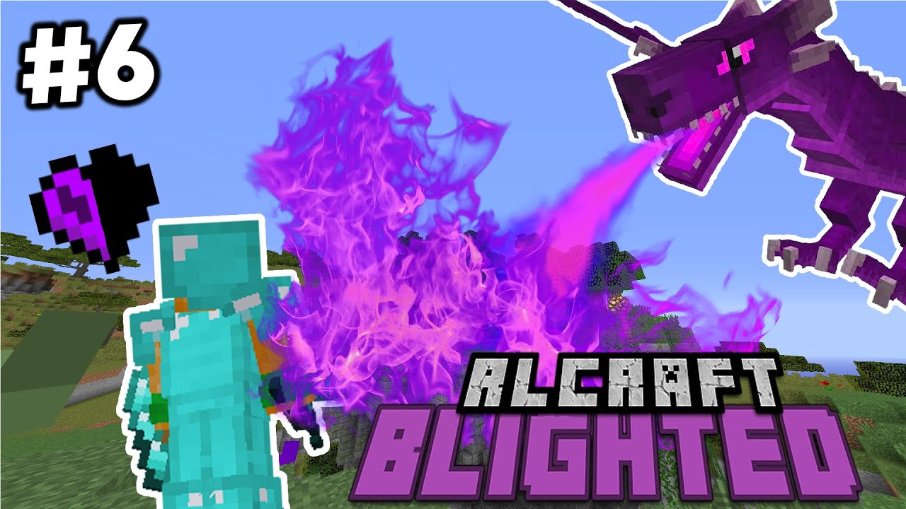 RLCraft BLIGHTED | Ep. 6 - Killing a Tier 5 Dragon!! - YouTube
