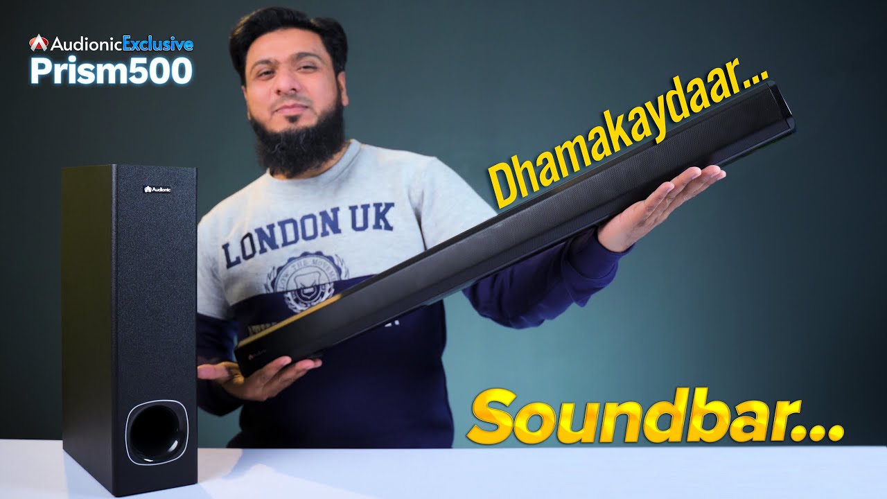 Introducing Audionic Sound Bar Prism 500 Unboxing - YouTube