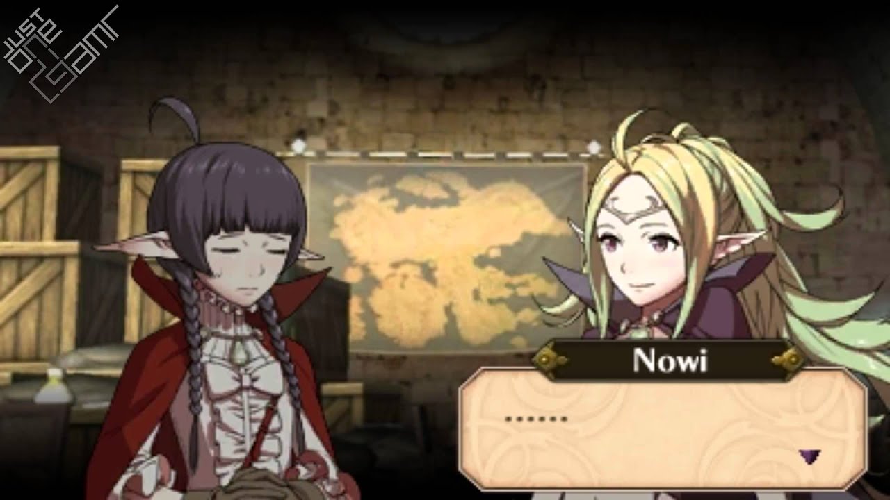 Fire Emblem Awakening - Nowi & Nah Support Conversations - YouTube