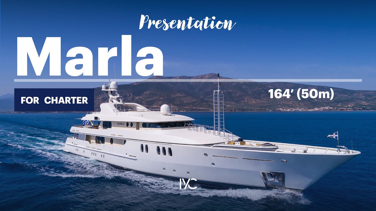 MARLA I The timeless 164' (50m) Amels I For charter with IYC - YouTube