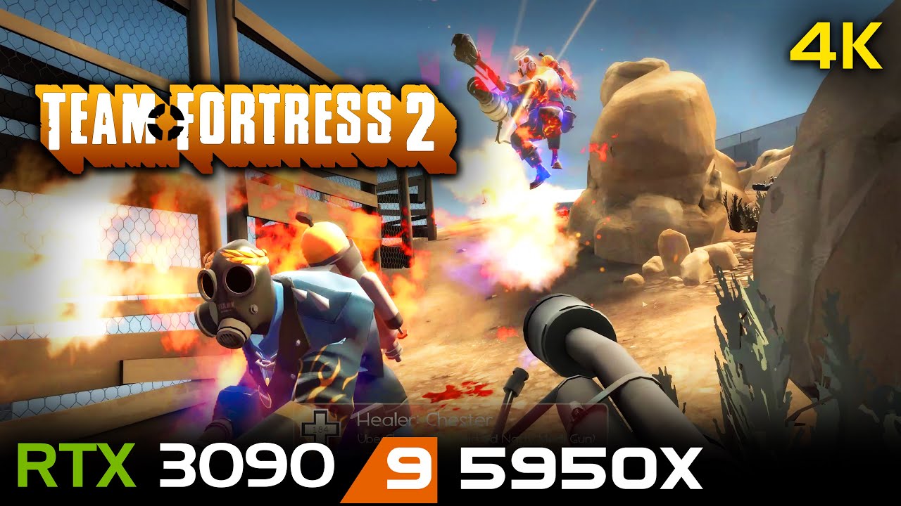 Team Fortress 2 | 4K | RTX 3090 | 5950X | 33 multiplayer server - YouTube