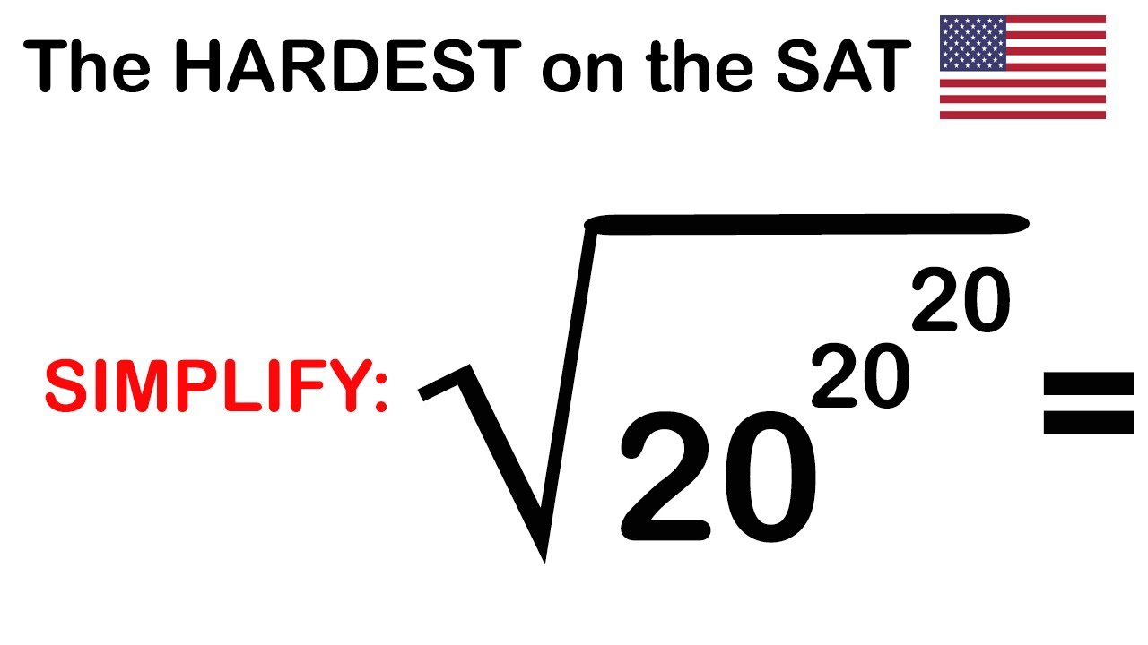 This Algebra Problem Was The Hardest on SAT in USA | Will You Dare To ...