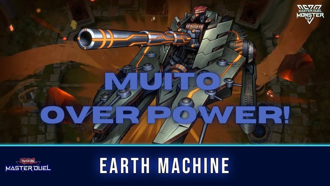 MUITO FORTE E COMPETITIVO NO MASTER DUEL - EARTH MACHINE ...