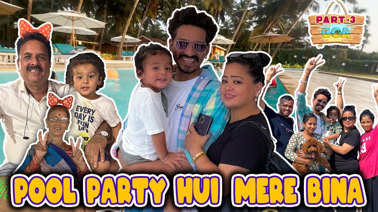Pool Party Hui Mere Bina 😫 @souravjvlogs | Bharti Singh | Haarsh ...