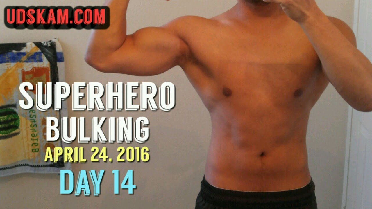 Kinobody SuperHero Bulking Day 14 - Intermittent Fasting Muscle ...