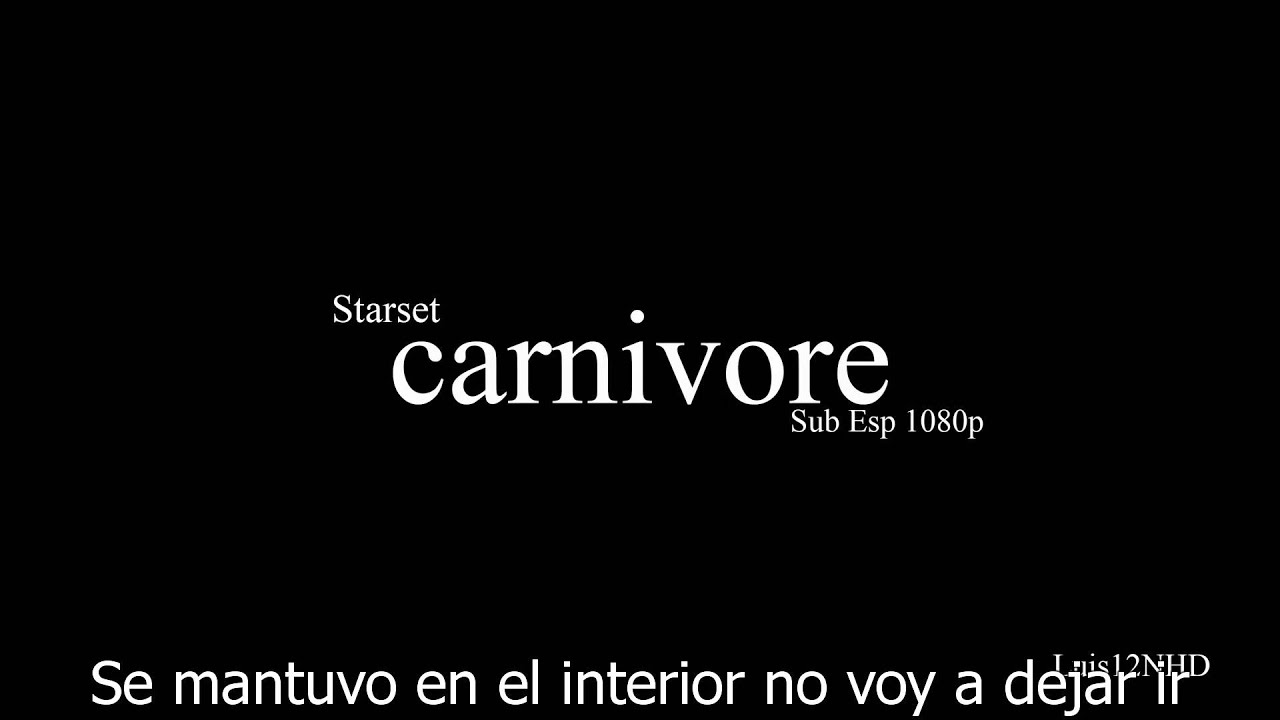 Starset Carnivore sub esp 1080p - YouTube