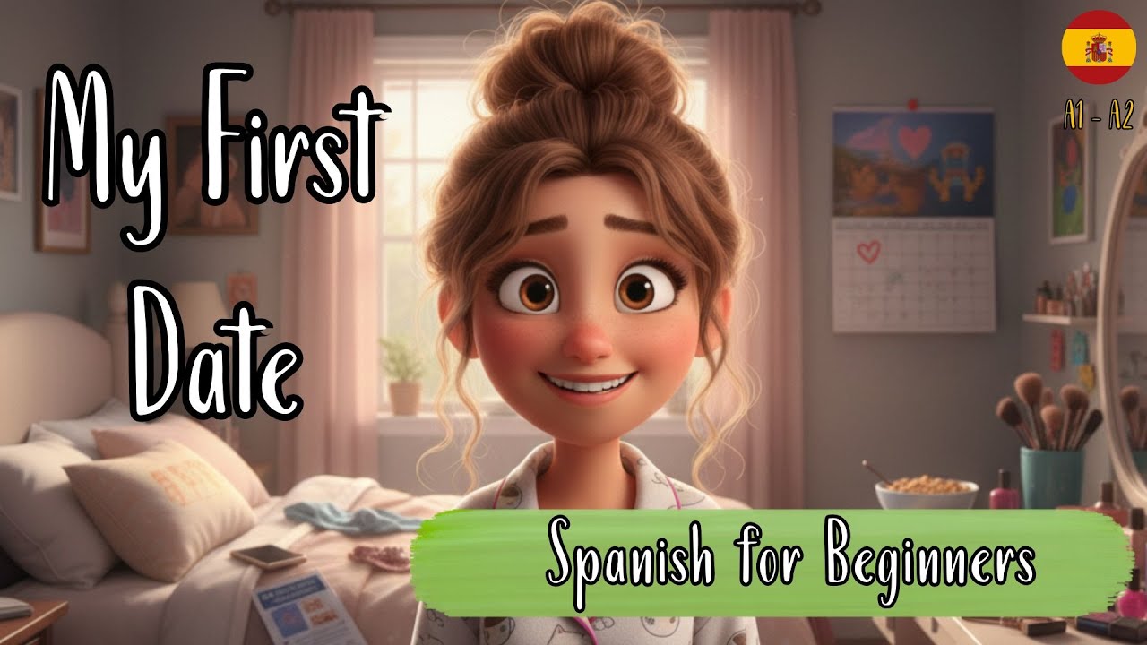 Learn Spanish With a Fun Story - My First Date - YouTube