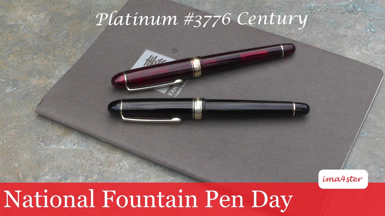 National Fountain Pen Day - YouTube