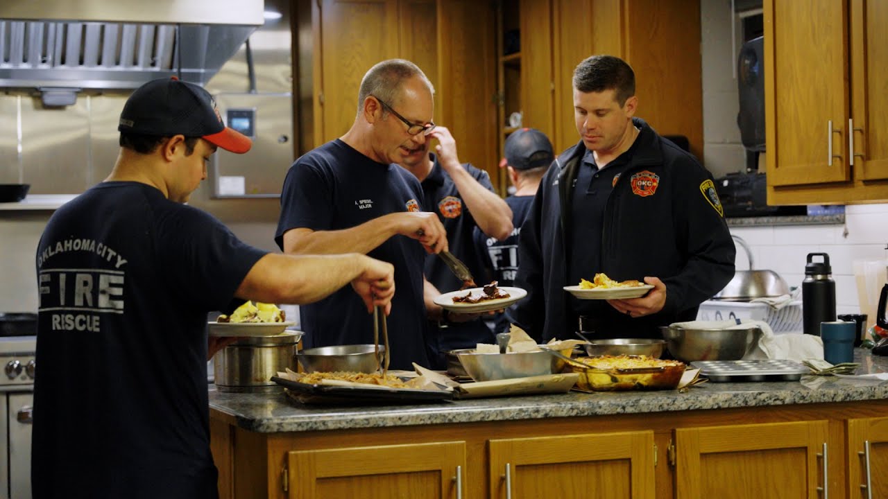 Fire Station 14 Meal Time - YouTube