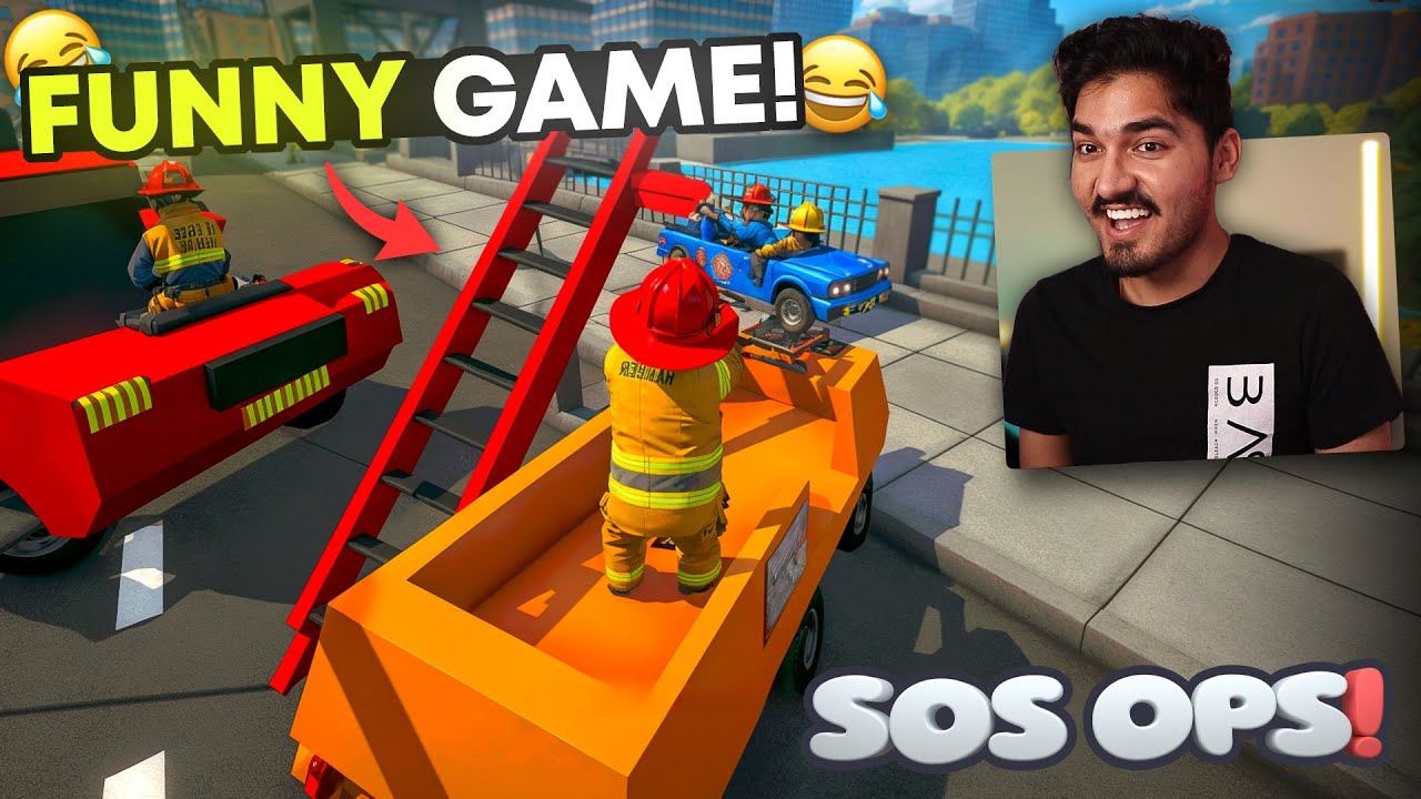 I Became a FIREFIGHTER *Funny Game* - YouTube
