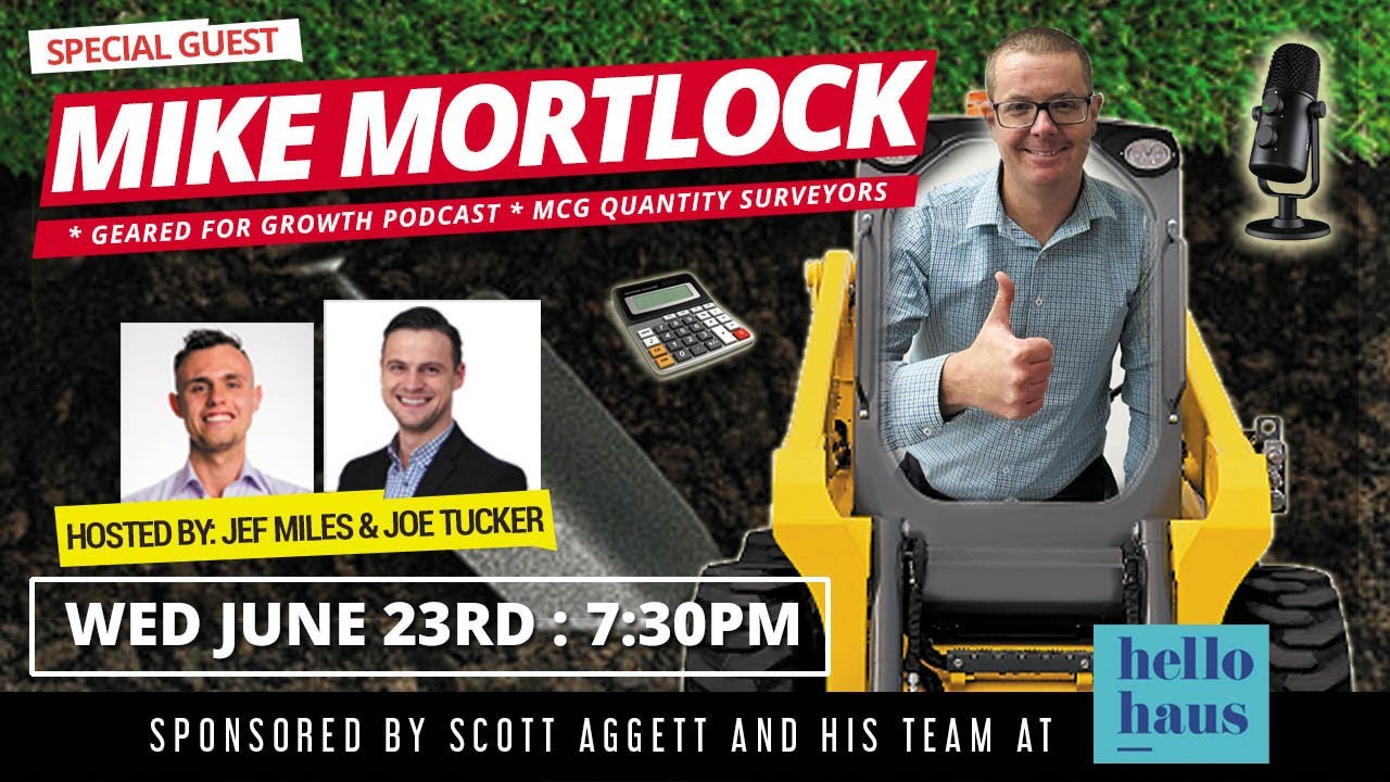 Mike Mortlock Live - Quantity Surveyor Master Insights That Could Save ...