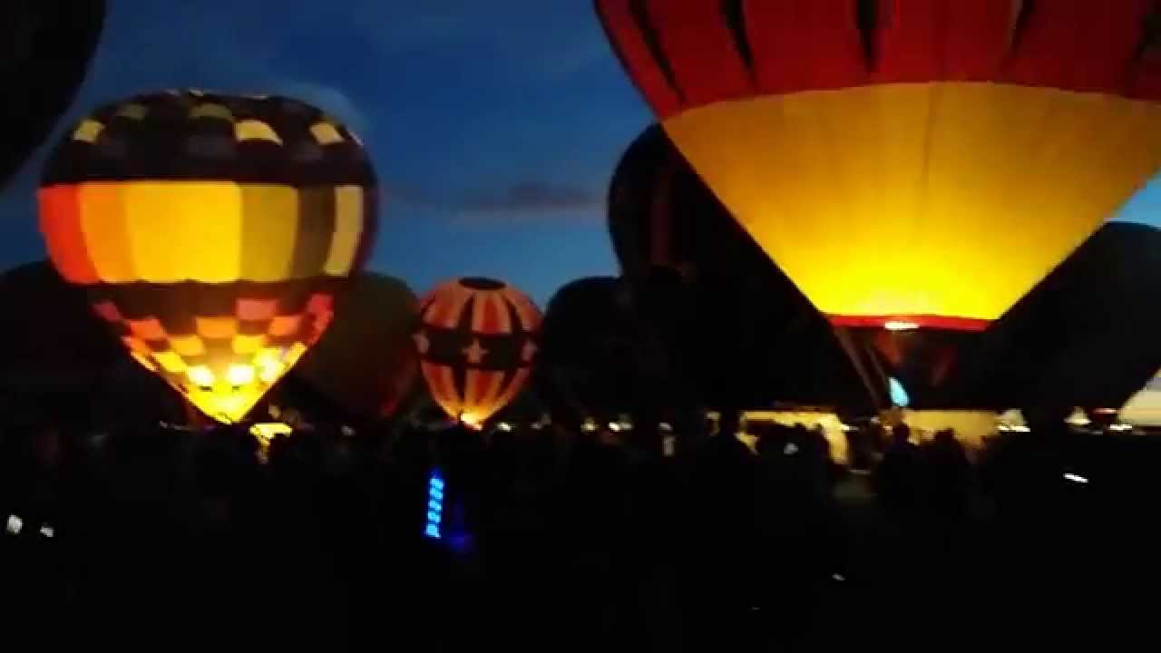 Albuquerque NM Balloon Glowdeo/Fiesta 2015 :) - YouTube
