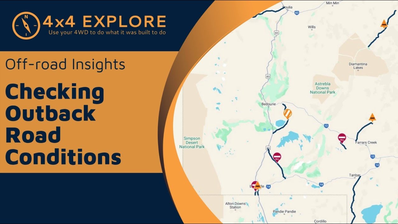 Checking Outback Road Conditions - YouTube