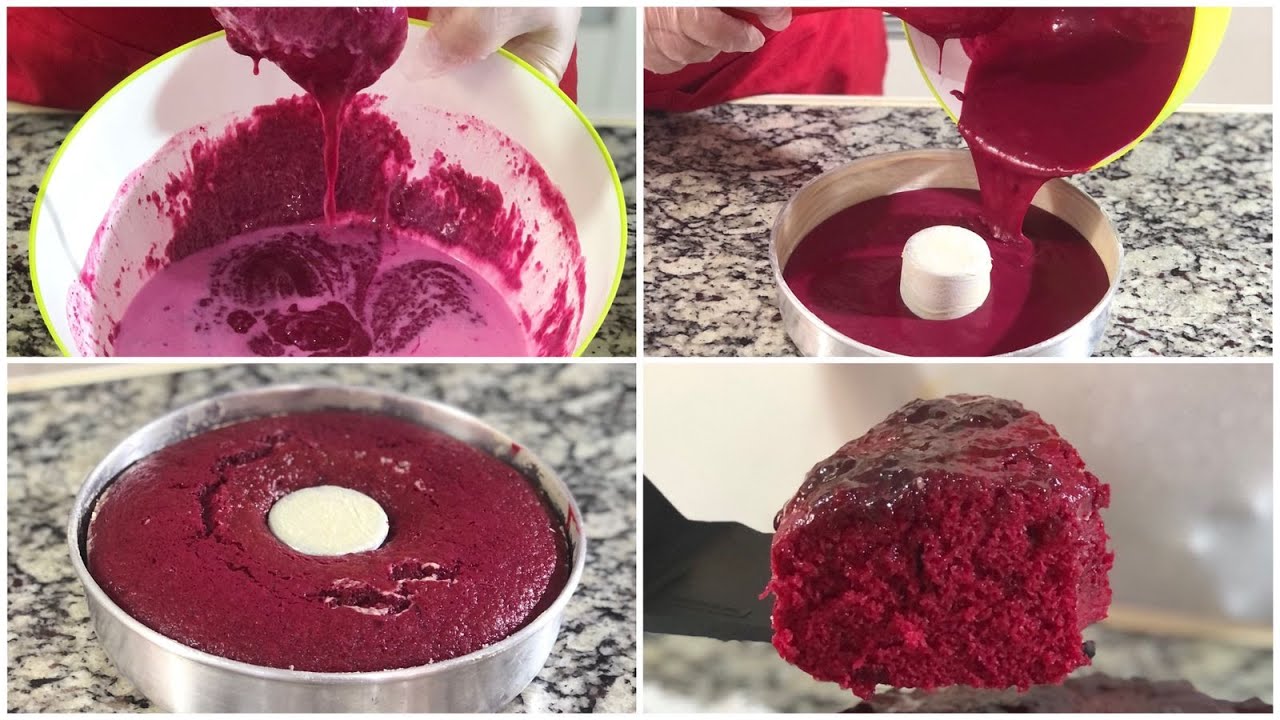 BOLO DE FRUTAS VERMELHAS LINDO E GOSTOSO - YouTube