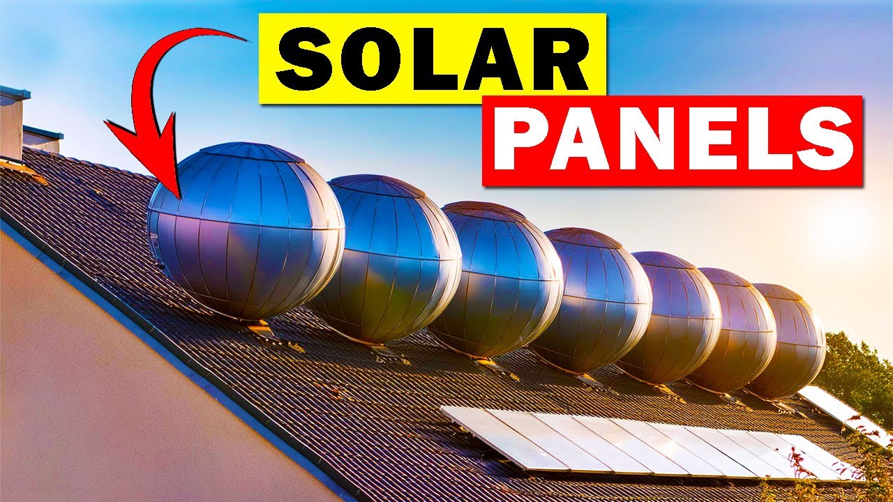 How These Round Solar Panels Make 36% More Electricity? - YouTube