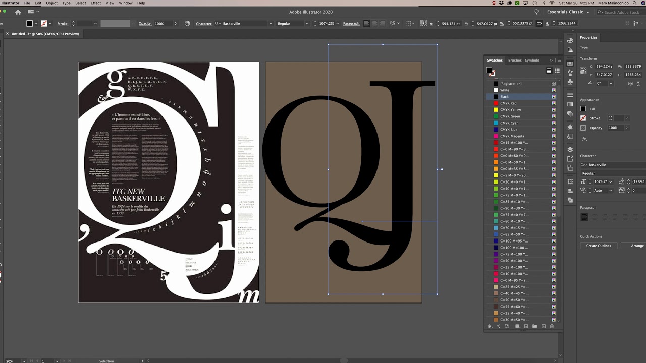 Project 6 - Type Posters - YouTube