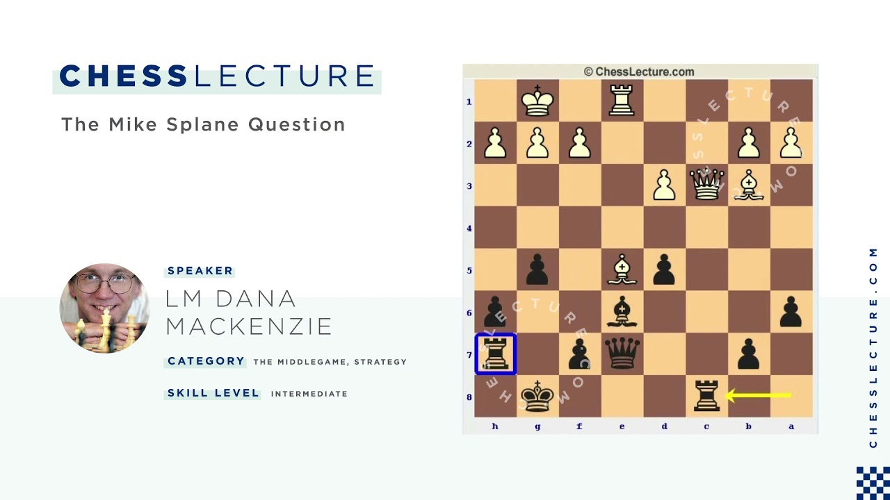 The Mike Splane Question with LM Dana Mackenzie - YouTube