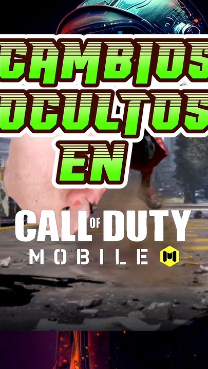cambios ocultos en cod Mobile #codmcollateral #callofduty #codmobile #codm #codmobilelatino ...