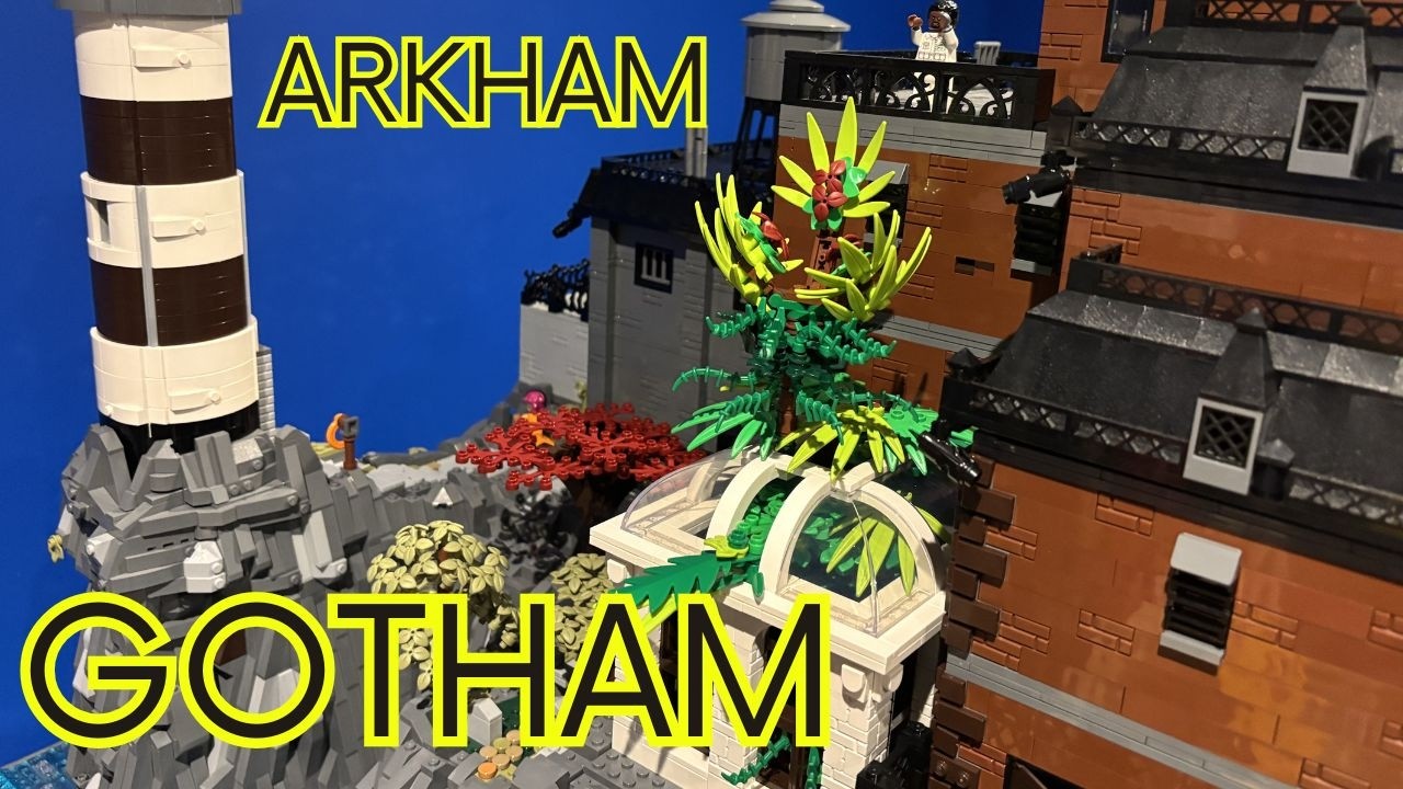 BUILDING GOTHAM CITY IN LEGO - Getting Arkham Ready for BRICKCON CORK ...