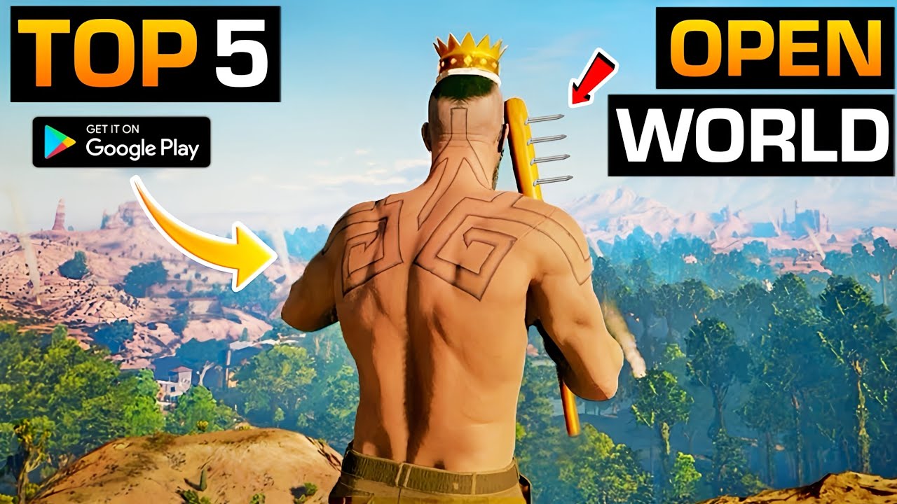 Top 5 Best OPEN WORLD Games for Android 2024 | High Graphics Open World ...
