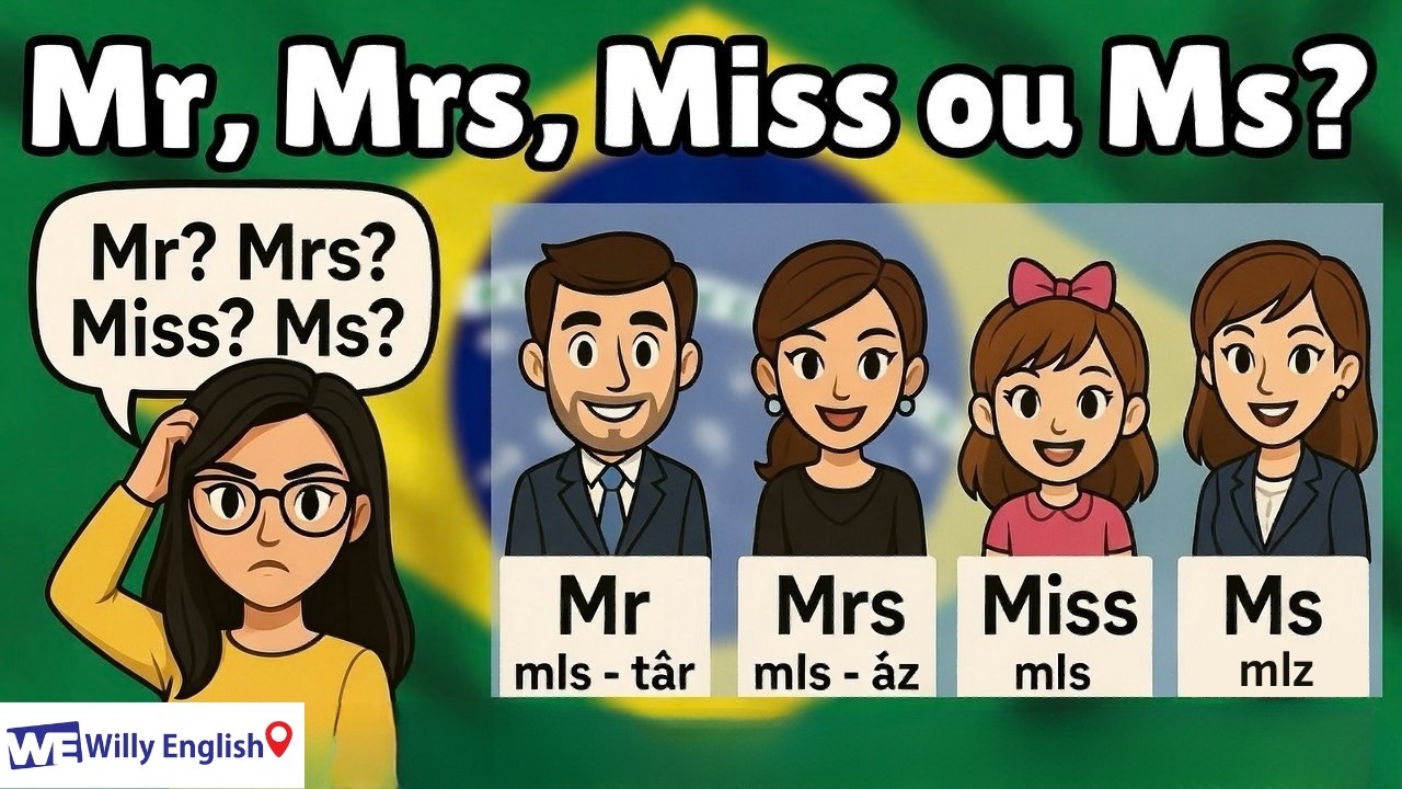 Mr, Mrs, Miss ou Ms? Aprenda a forma certa e nunca mais trave! - YouTube