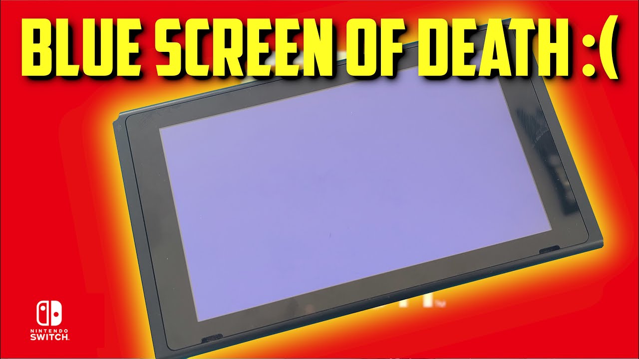 Trying to fix ANOTHER Blue screen Nintendo Switch | BSOD - YouTube