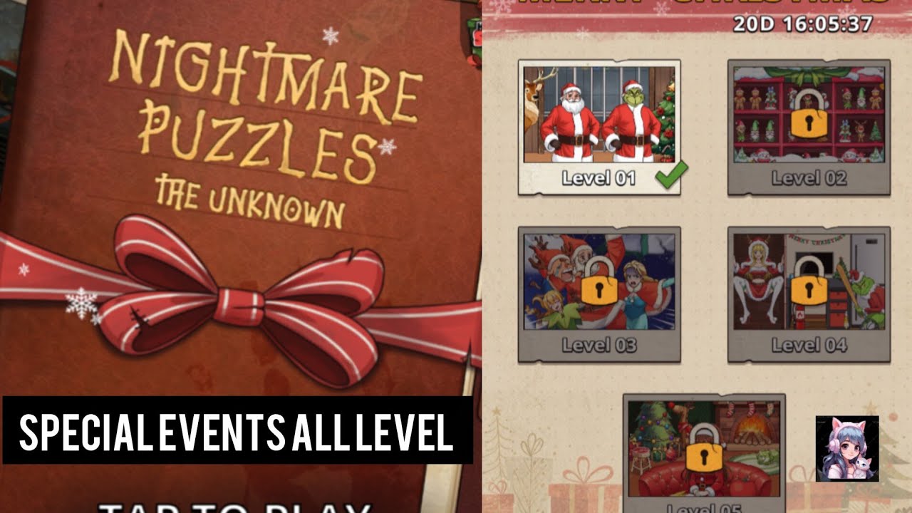 Nightmare Puzzle: The Unknown (special events) full level - YouTube